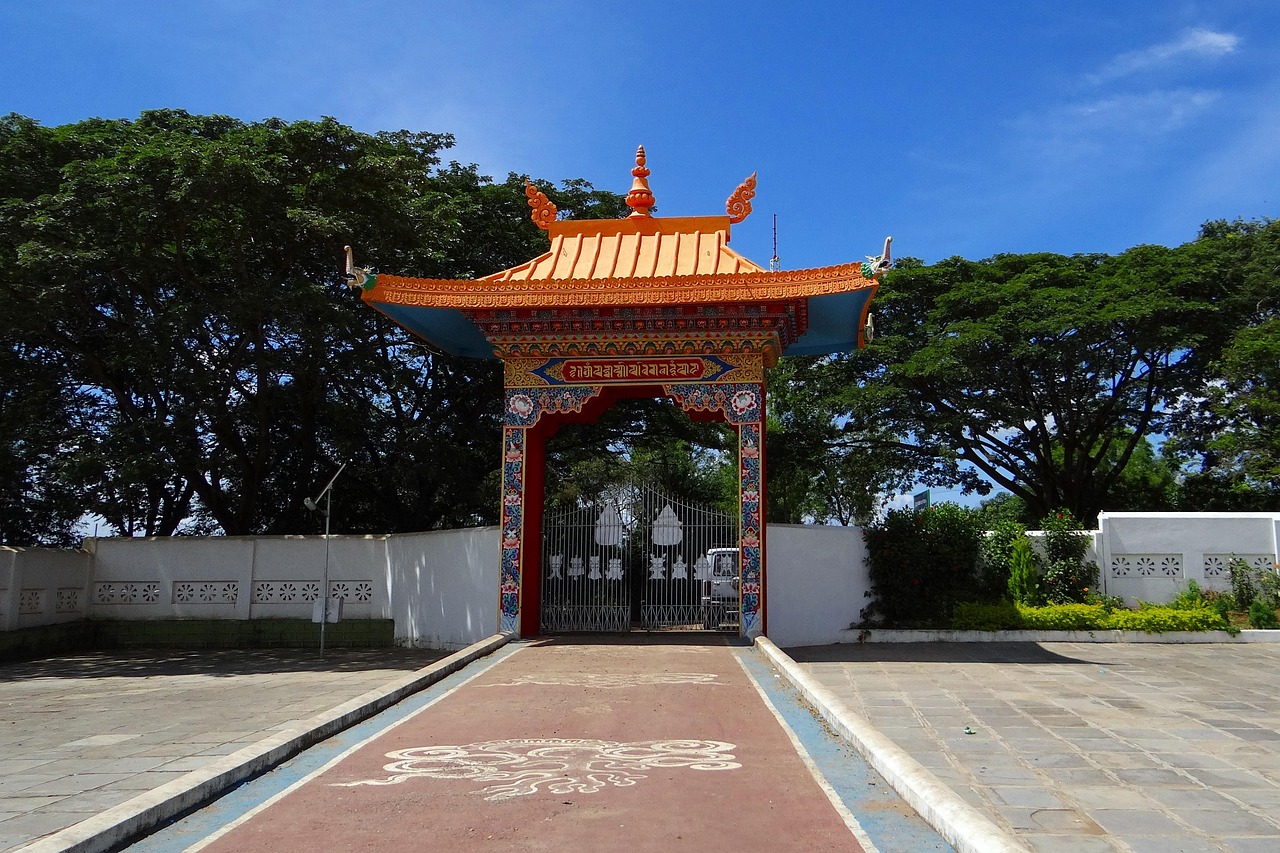 Drepung Gomang Monastery Gate - Free photo on Pixabay - Pixabay