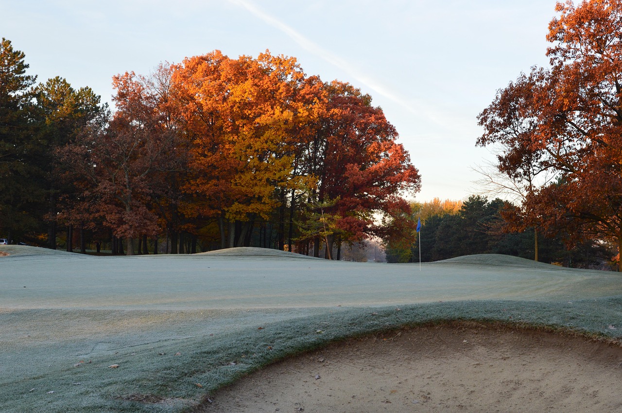 Golf Course Autumn Landscape - Free photo on Pixabay