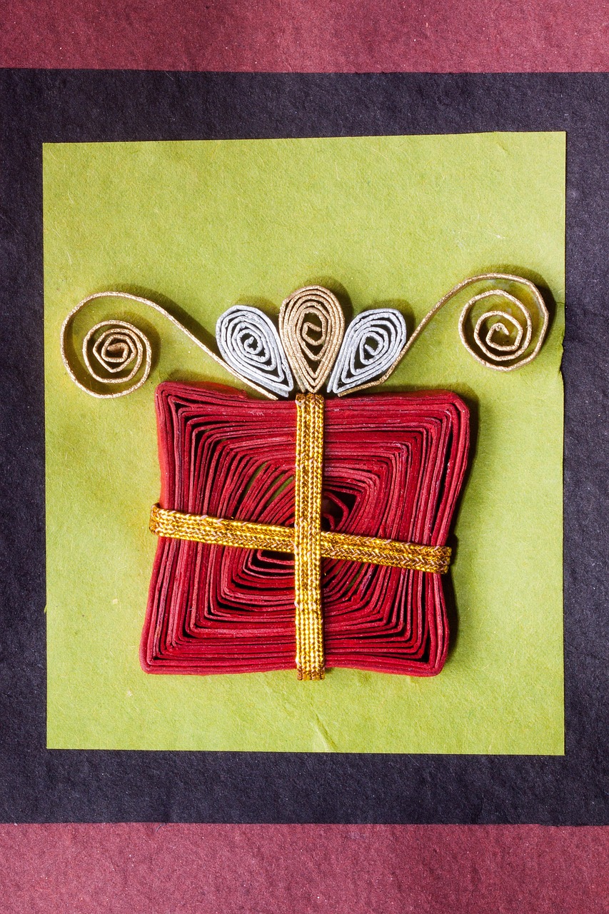 Paper Art Gift Ribbon Packed - Free photo on Pixabay