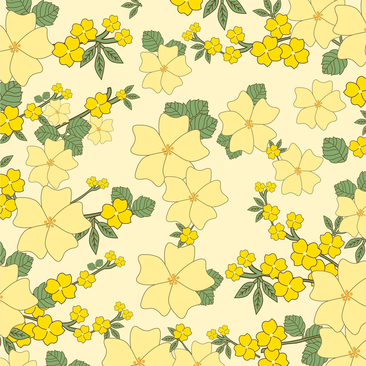 Explore 66,230+ Free Yellow Flower Illustrations: Download Now - Pixabay