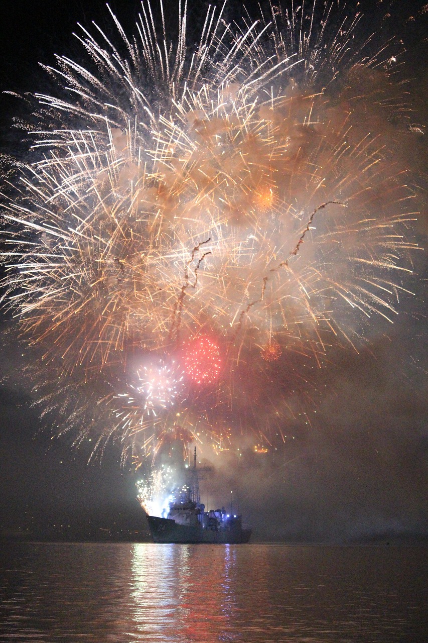 Warship Fireworks Navy - Free photo on Pixabay - Pixabay