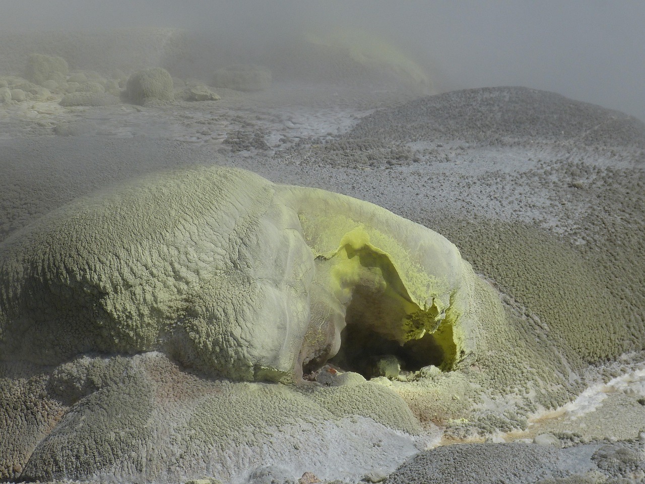 Sulfur Rotorua Gases - Free photo on Pixabay