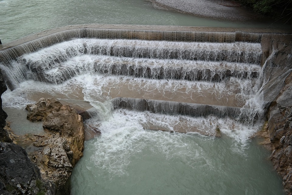Lechfall Weir Waterfall - Free photo on Pixabay