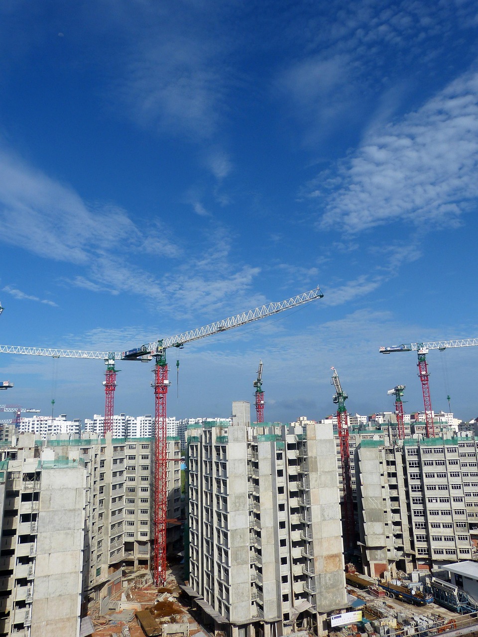 Construction Site Cranes Building - Free photo on Pixabay - Pixabay