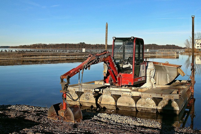 Excavator Construction Site Water - Free photo on Pixabay - Pixabay