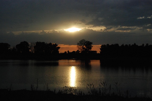 Avondzon Meer Gloed - Gratis foto op Pixabay - Pixabay
