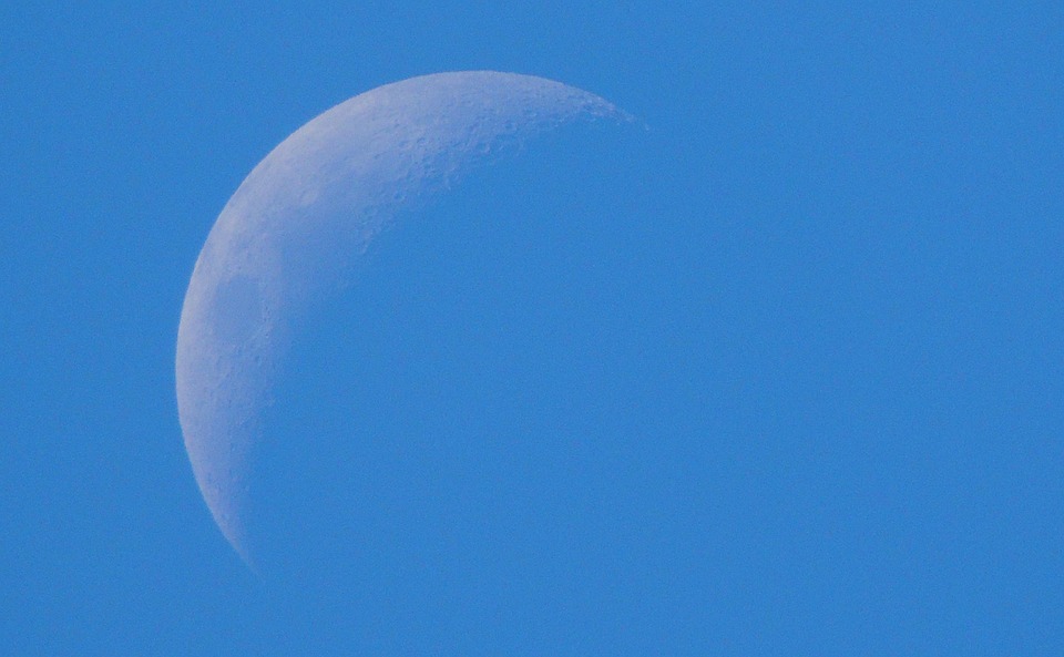 Moon Day Sky · Free photo on Pixabay