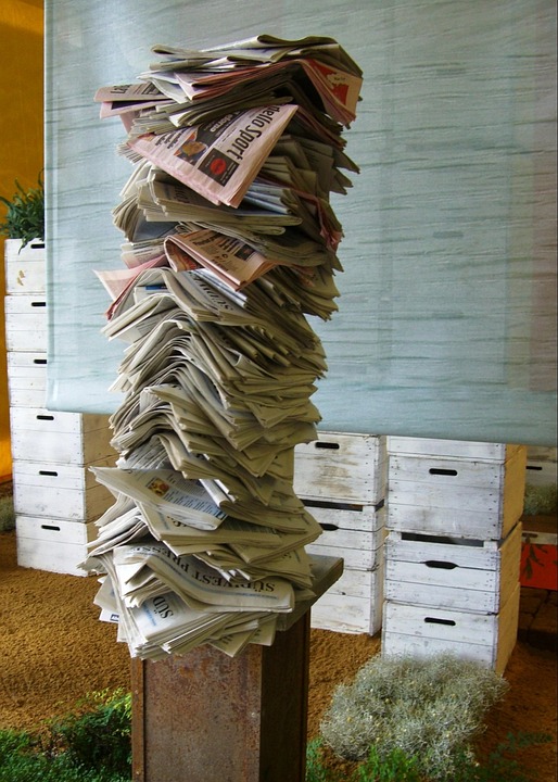 Newspaper Pile Of Newspapers Stele - Free photo on Pixabay - Pixabay