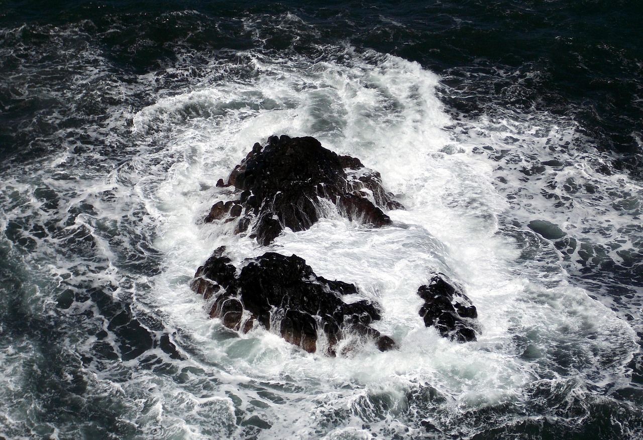 Meer Wellen Gischt Fels In Der - Kostenloses Foto auf Pixabay