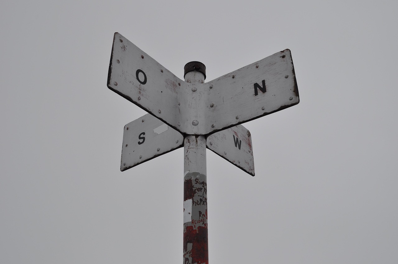 Signpost Old Fog - Free photo on Pixabay