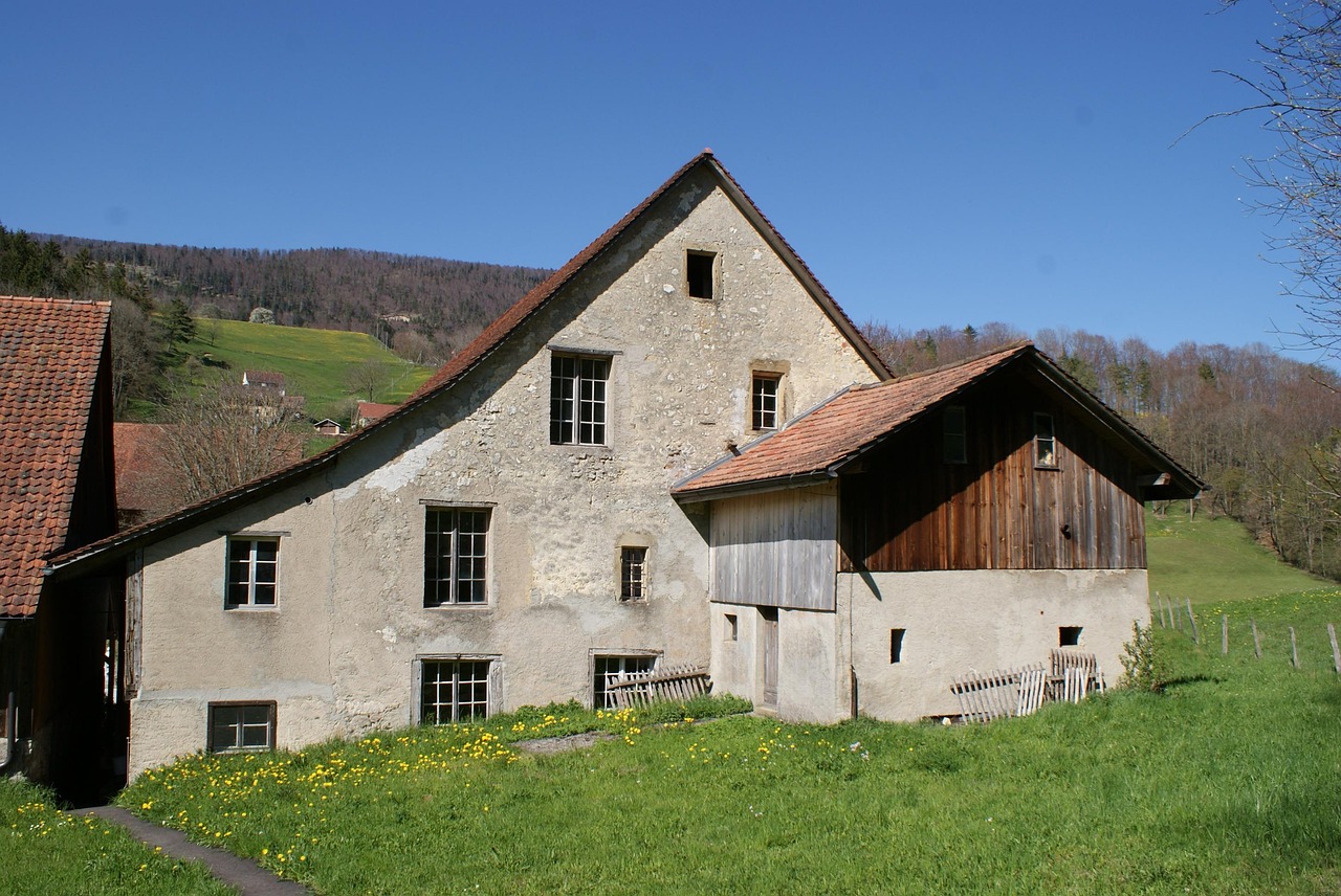 Farm Yard Estate House - Free photo on Pixabay - Pixabay