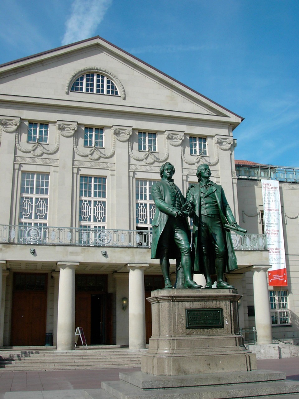 Goethe Schiller Denkmal - Kostenloses Foto auf Pixabay