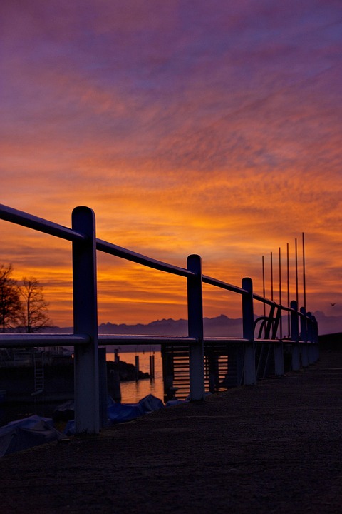 Promenade Railing Lake - Free photo on Pixabay - Pixabay
