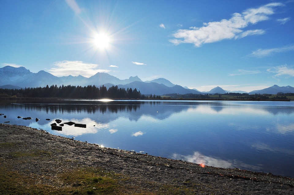 Lake Forggensee Allgäu Mountain - Free photo on Pixabay - Pixabay
