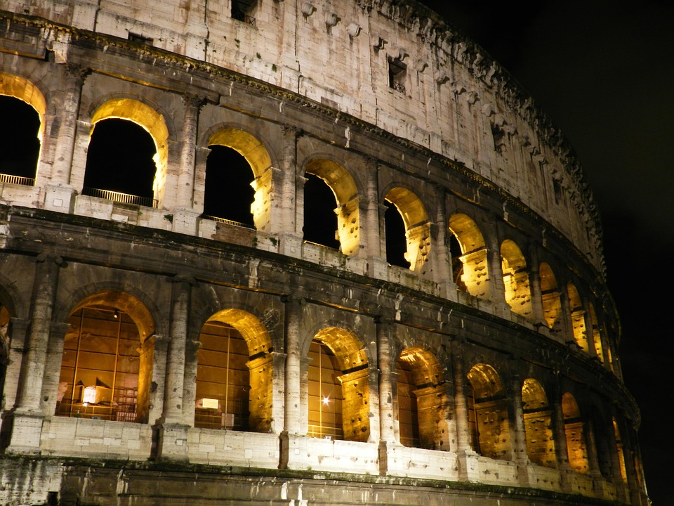 Colosseum Lights Night - Free photo on Pixabay