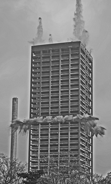 Blowing Up Afe Tower Frankfurt · Free photo on Pixabay