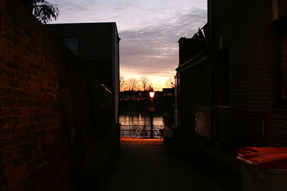 Alleyway Sunset Dark - Free photo on Pixabay