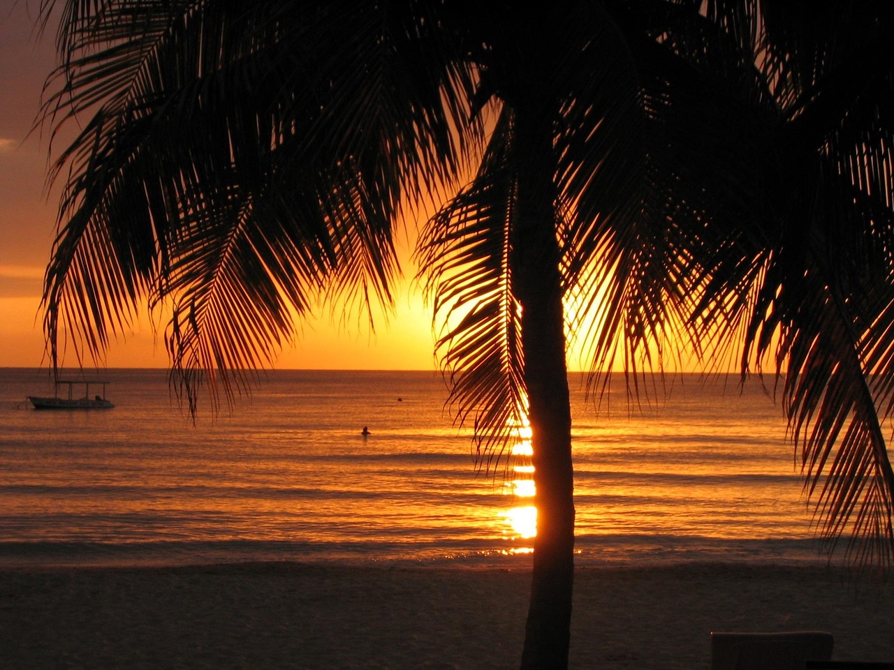 Sunset Beach Jamaica Free Photo On Pixabay
