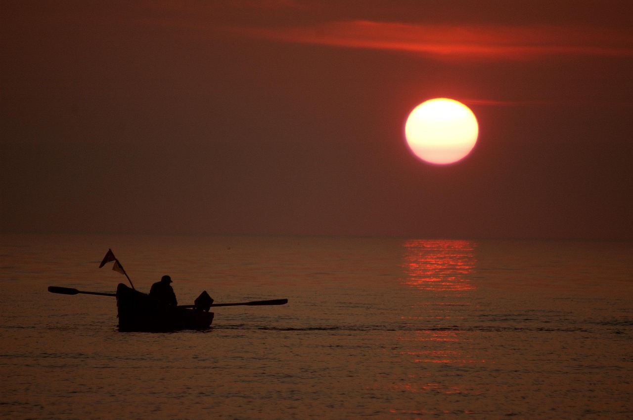 Der Fischer Twilight Meer - Kostenloses Foto auf Pixabay - Pixabay