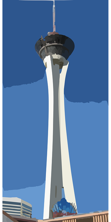 Download Las Vegas, Tower, Stratosphere Tower. Royalty-Free Vector ...