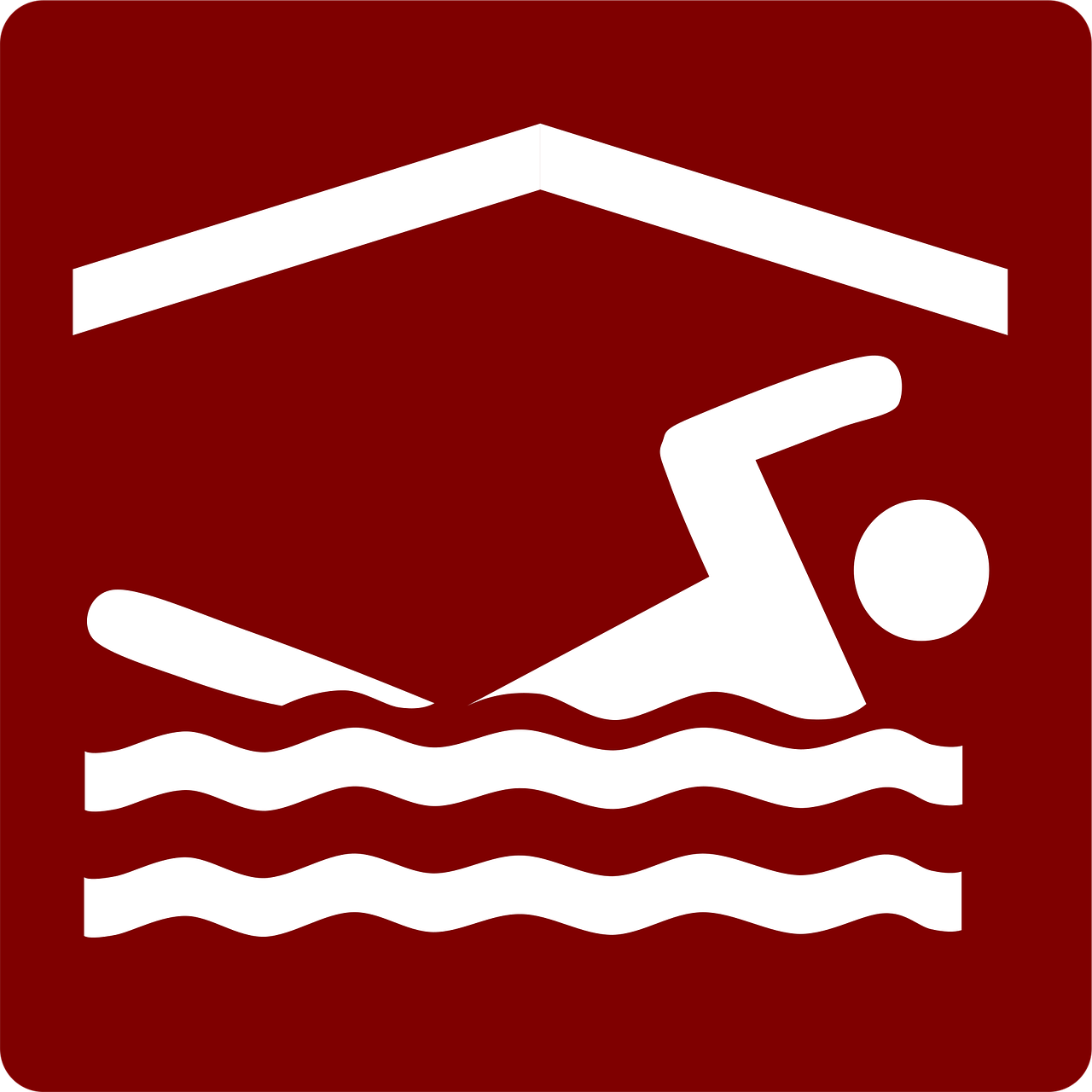 Zwemmer Symbool