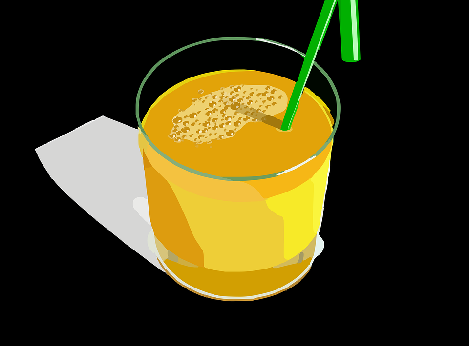 Orangensaft Glas Saft - Kostenlose Vektorgrafik auf Pixabay