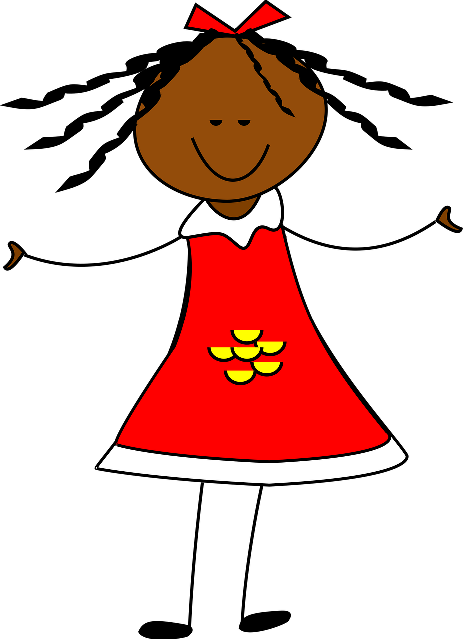 Happy Girl Child - Free vector graphic on Pixabay
