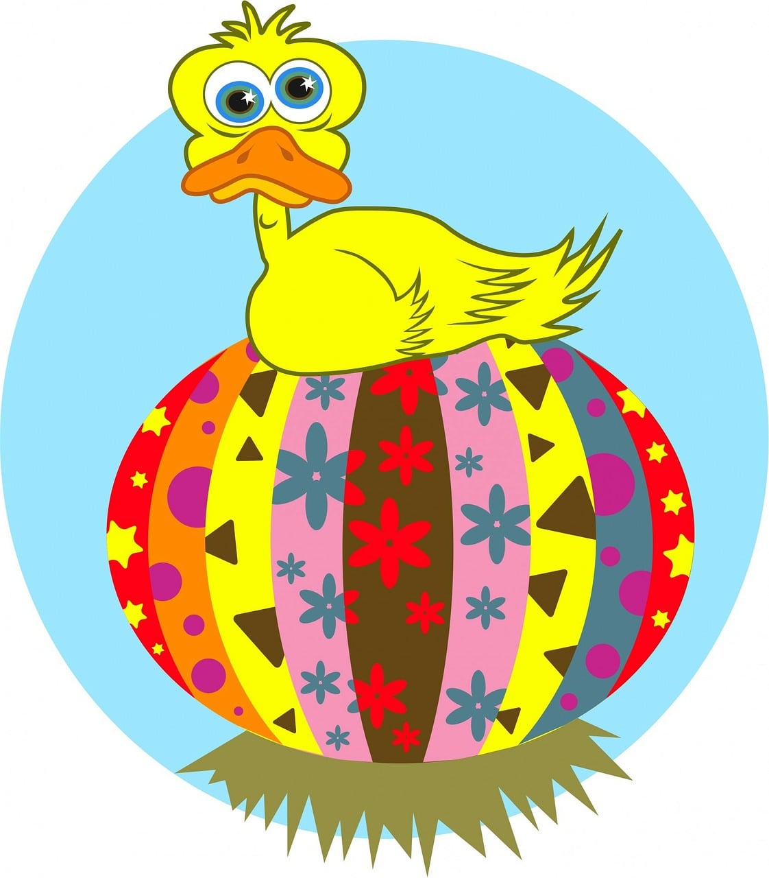 Download Cartoon, Easter, Eggs. Royalty-Free Stock Illustration Image ...