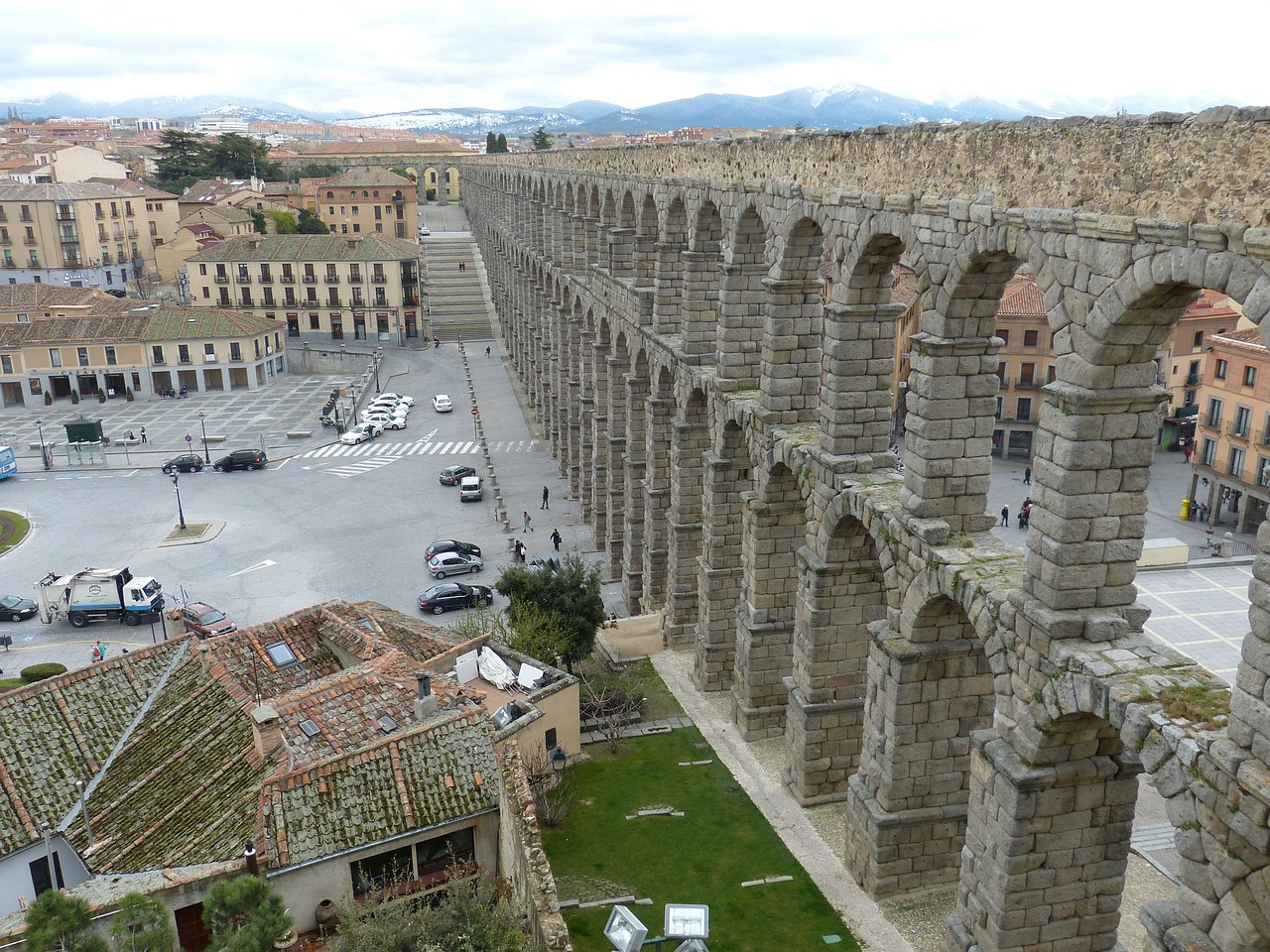 Viadukt Segovia Spanien - Kostenloses Foto auf Pixabay