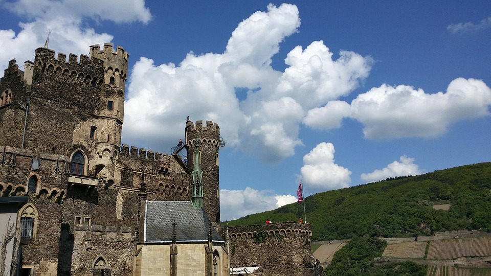 Burg Rheinstein Mauer - Kostenloses Foto auf Pixabay