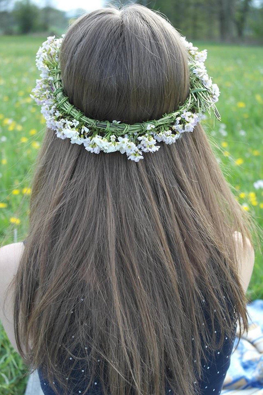 Girl Head Straight Hair - Free photo on Pixabay