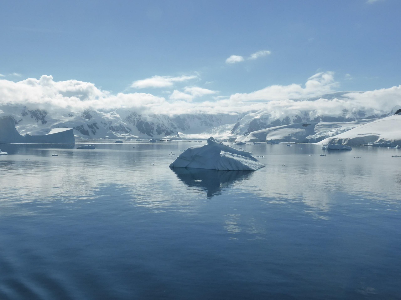 Antarktische Eisberge