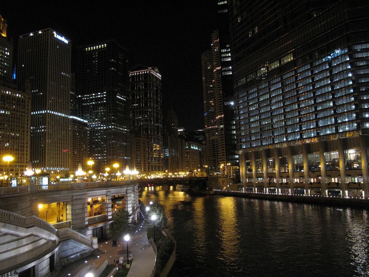 Innenstadt Nacht Chicago - Kostenloses Foto auf Pixabay - Pixabay