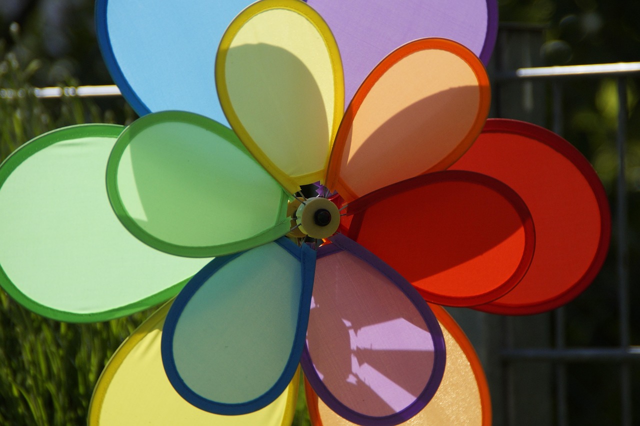 Windmill Pinwheel Multicoloured - Free photo on Pixabay - Pixabay