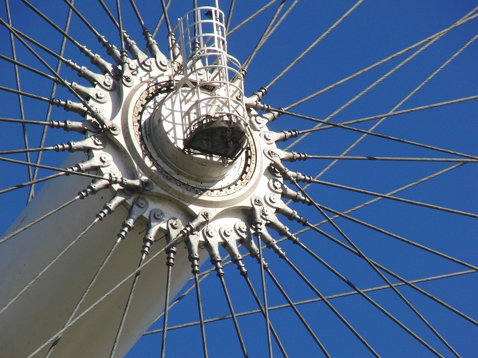 London Eye Ferris Wheel Spokes - Free photo on Pixabay