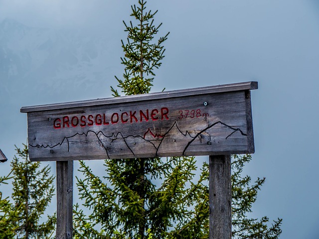 Schild Großglockner Berge - Kostenloses Foto auf Pixabay