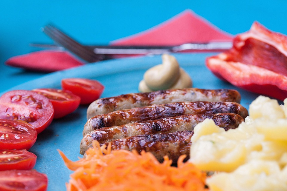 Bratwurst Würstchen Grillwürste · Kostenloses Foto auf Pixabay