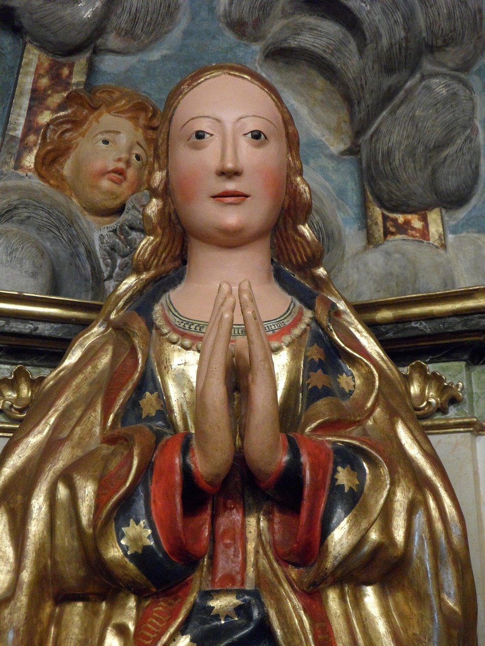 Marienfigur Maria Sculpture - Free photo on Pixabay - Pixabay