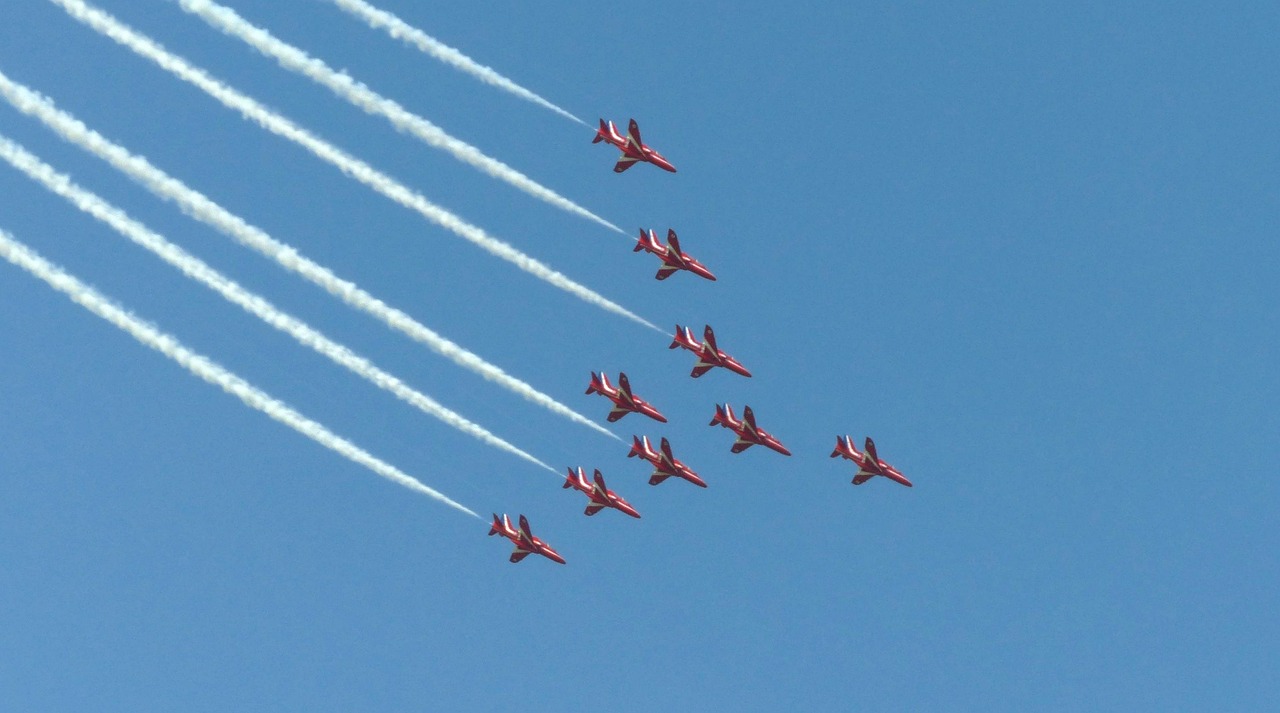 Air Plane Red Arrows Flying - Free photo on Pixabay - Pixabay