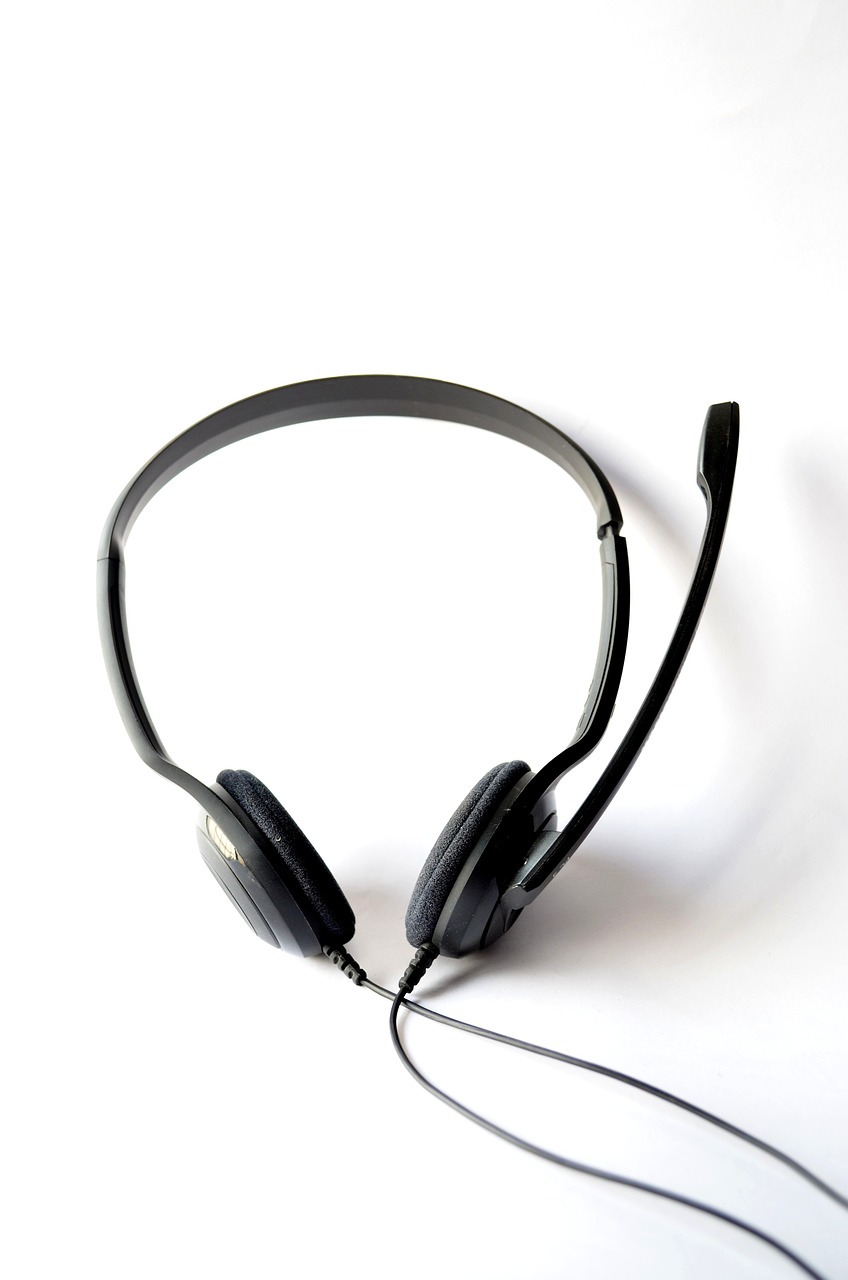 Headphones Mic Headset - Free photo on Pixabay