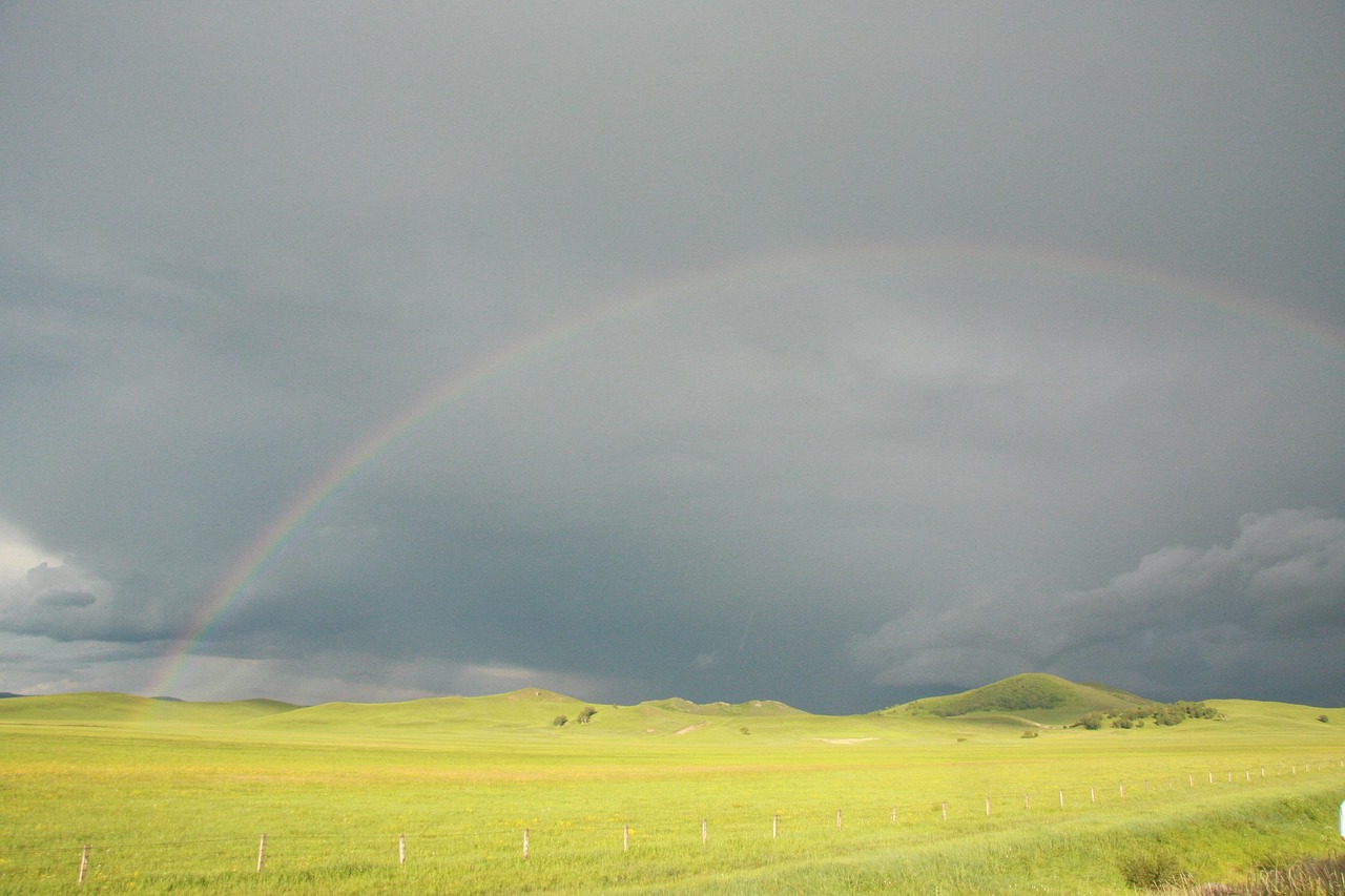 Prairie Rainbow After The Rain - Free photo on Pixabay - Pixabay