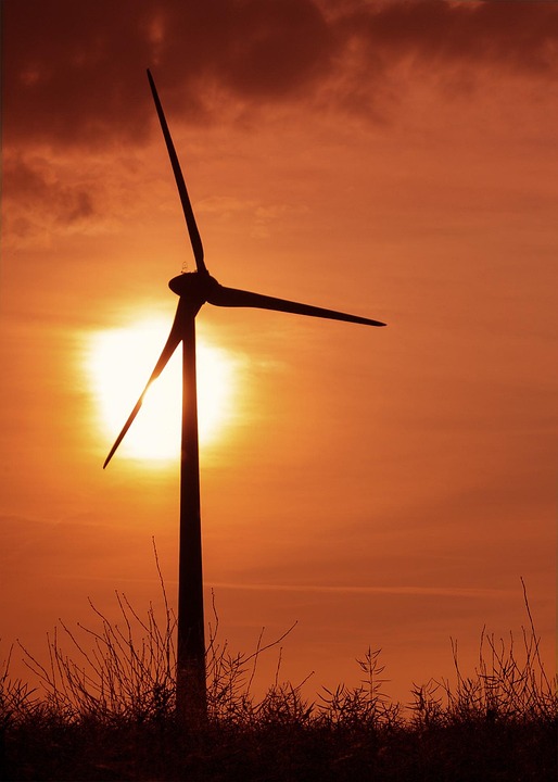 Windrad Sonnenuntergang Windkraft · Kostenloses Foto auf Pixabay