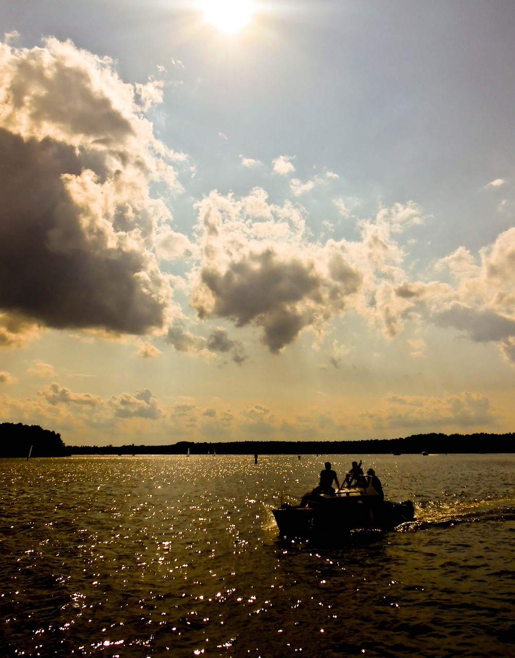 Perahu Danau Matahari Terbenam - Foto gratis di Pixabay - Pixabay
