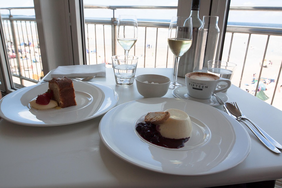 Panna Cotta Restaurant Cappuccino - Free photo on Pixabay