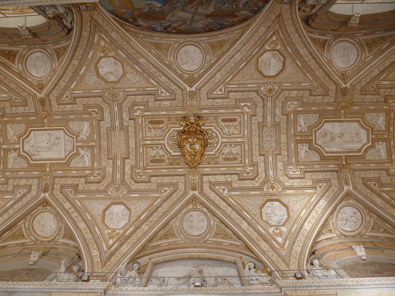 Ceiling Vatican St Peters - Free photo on Pixabay - Pixabay