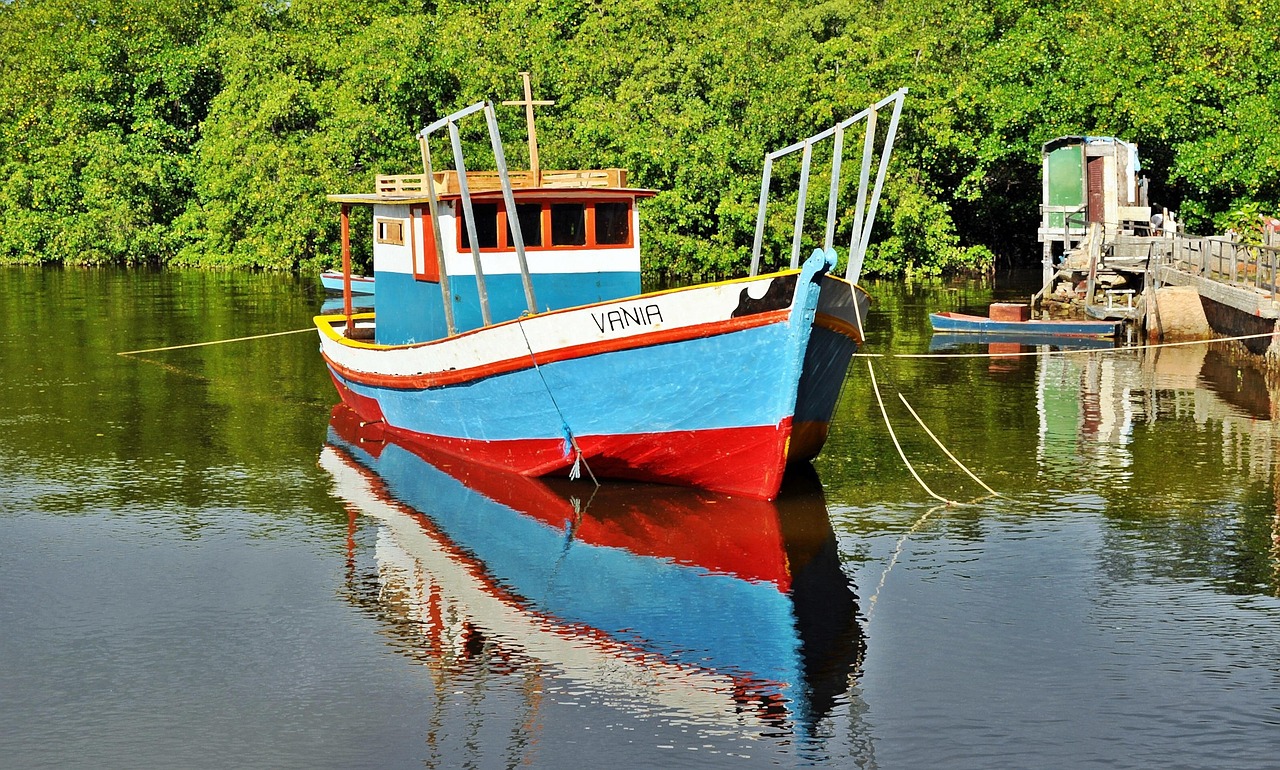 Boat Reflection - Free photo on Pixabay - Pixabay