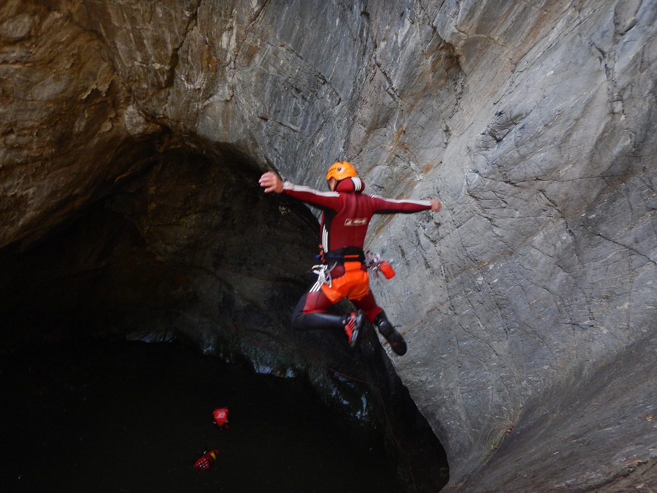 Canyoning Leap Water - Free photo on Pixabay - Pixabay