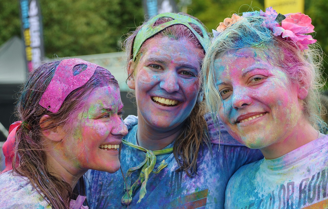Girls Colorful People - Free photo on Pixabay