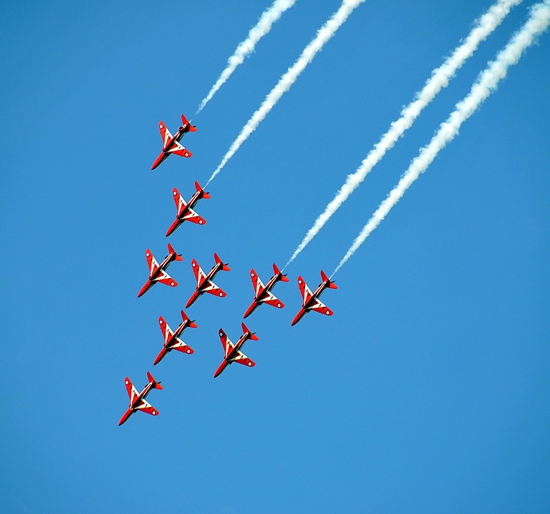 Airshow Fighter Jets Aerobatic - Free photo on Pixabay - Pixabay