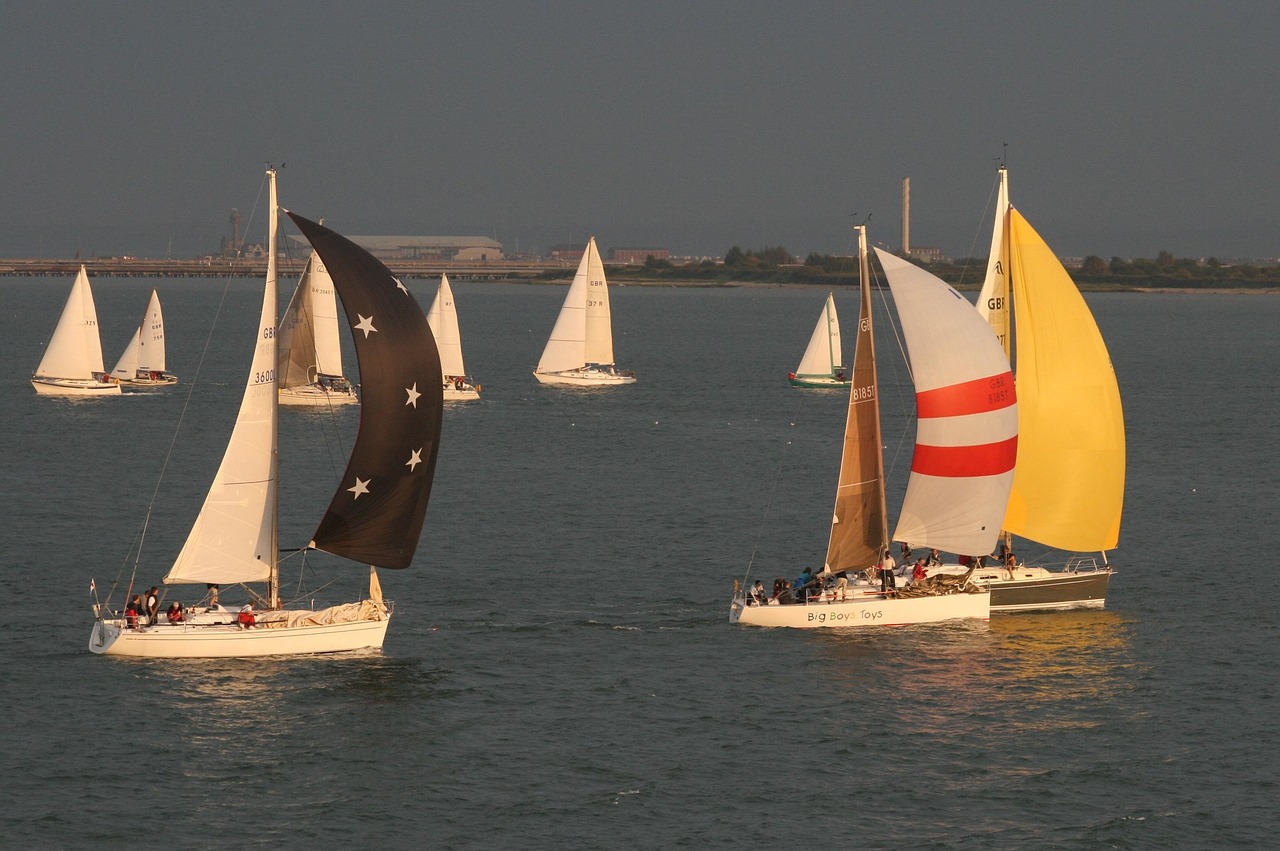 Yachts Sailing Isle Of Wight - Free photo on Pixabay - Pixabay